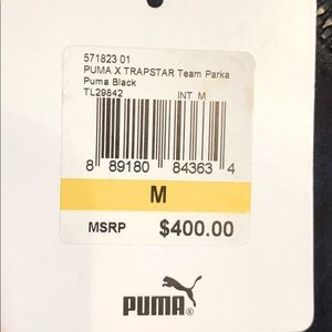Puma | Jackets & Coats | Puma X Trapstar Team Parka | Poshmark